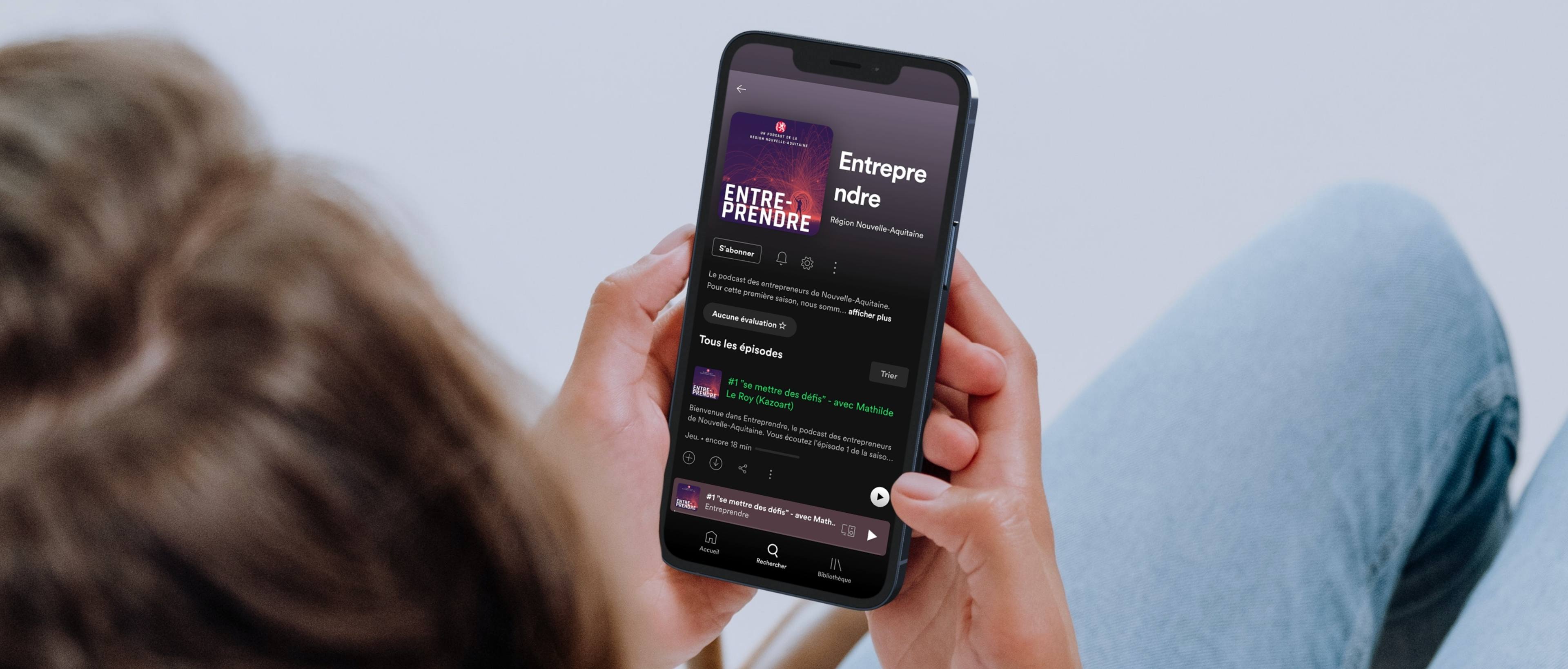 Podcast Entreprendre - épisode 8